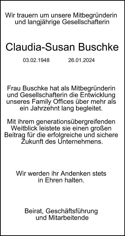 Traueranzeigen aus wolfenbütteler-zeitung | trauer38.de