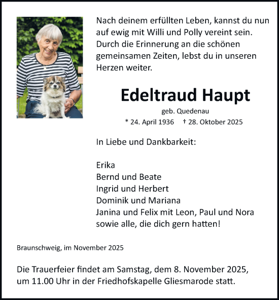 Traueranzeigen | trauer38.de